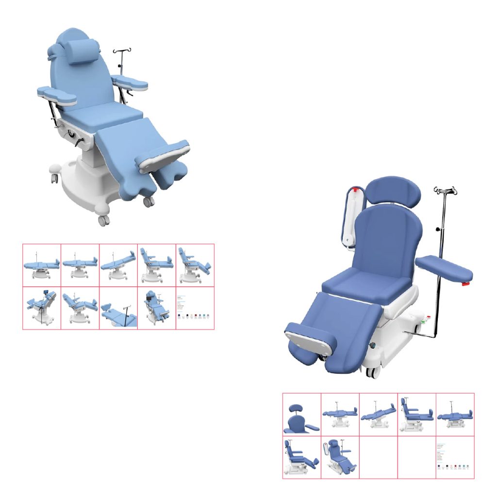 4 Motors Hemodialysis Chair – Farma Grup